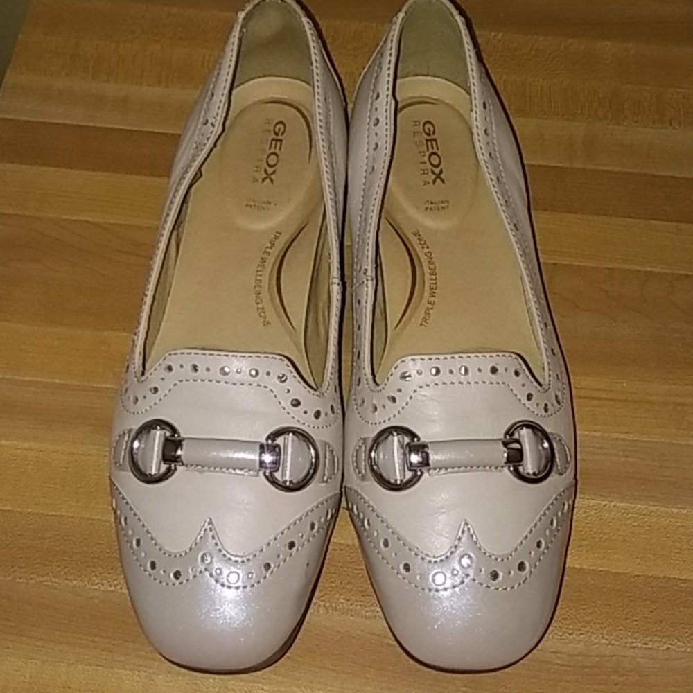 Geox Women's Respira Leather Loafers - Gem